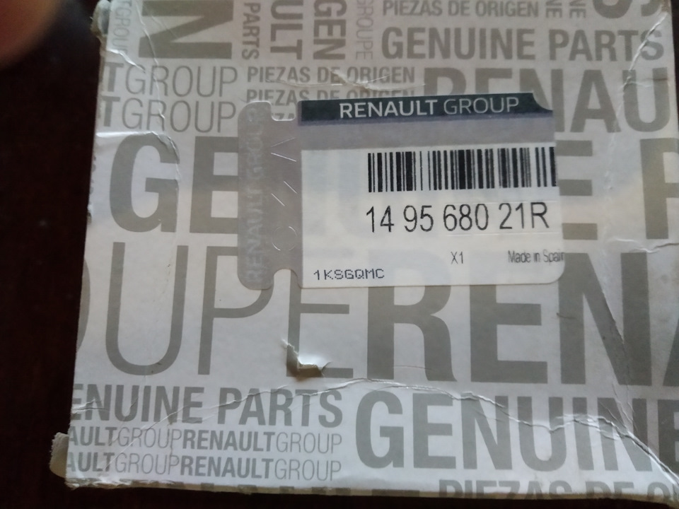 замена датчика надува — Renault Grand Scenic III, 1,5 л, 2010 года ...