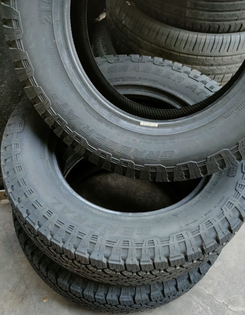 General grabber АТ3 Всё про эти шины. — Mitsubishi Outlander (3G), 2 л ...