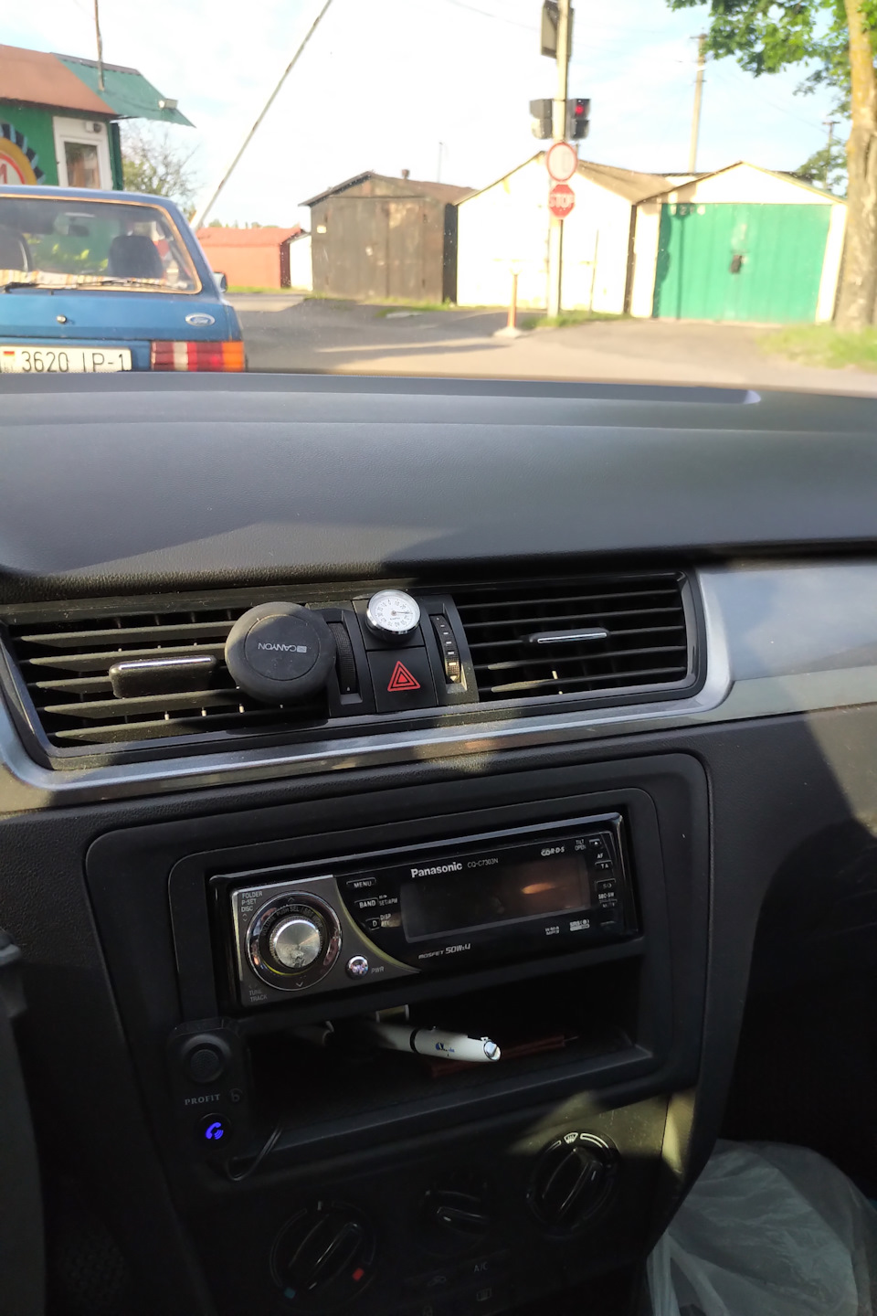 Термометр в салон rapid — Skoda Rapid (1G), 1,6 л, 2014 года ...