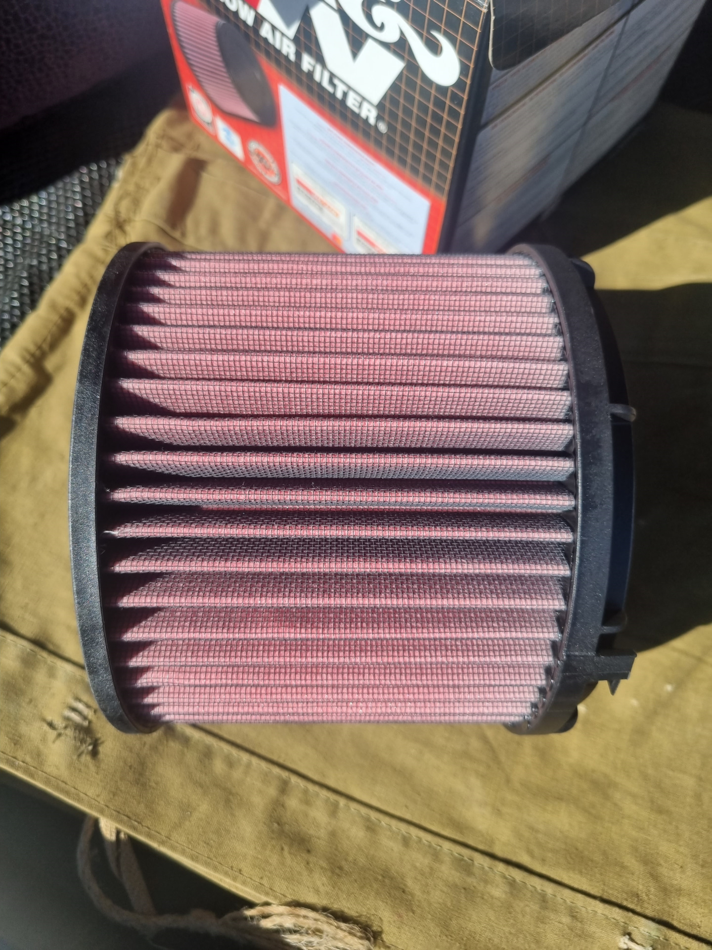 Воздушный фильтр K&N E-0646 — Audi Q5 (2G), 2 л, 2021 года | запчасти ...