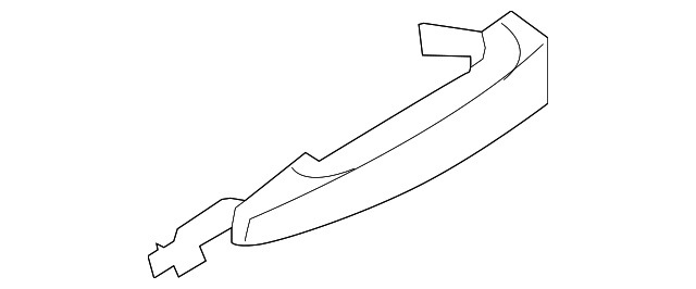 51217433843 Наружная ручка двери, загрунт. Л BMW | Запчасти на DRIVE2