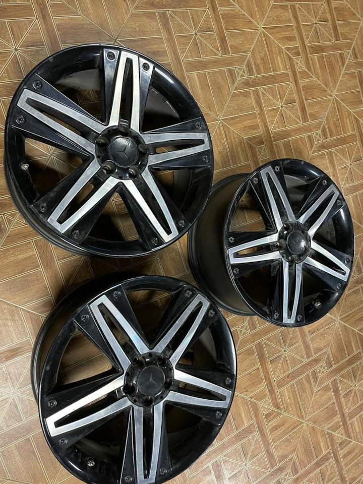 Литые диски Mercedes 8,5Jx20 ET56 5x112 на Mercedes-Benz GL-Class (X164 ...