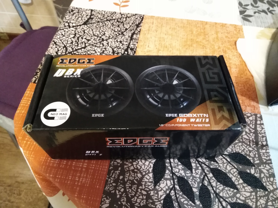 Твитеры edge EDBX1TN — Lada Vesta (1G), 1,6 л, 2021 года | автозвук | DRIVE2