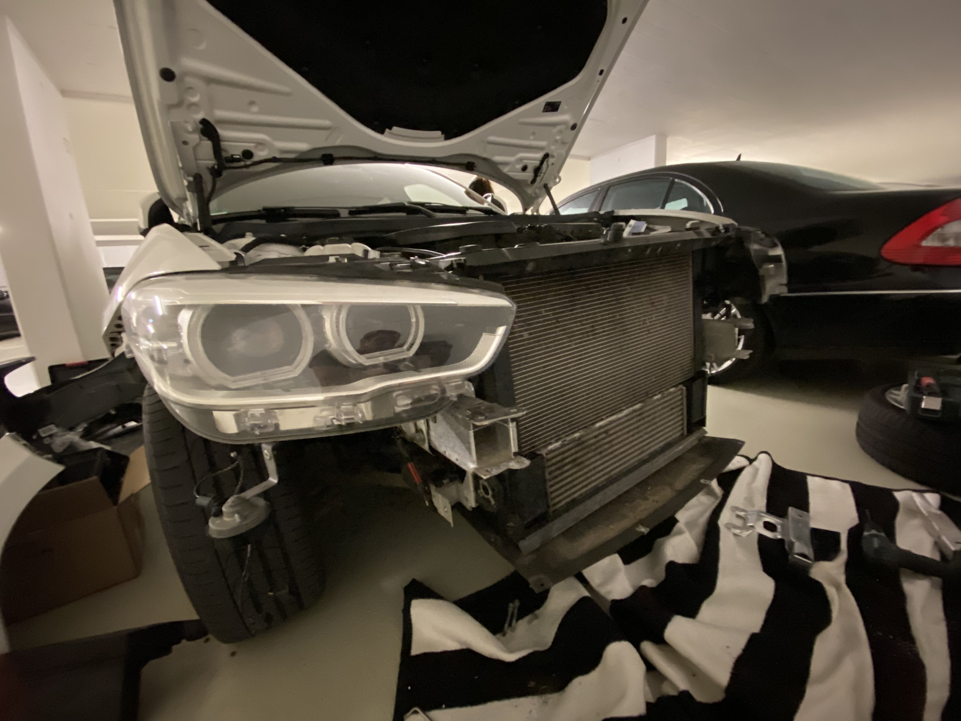 М-обвес — часть 3 — передний бампер — BMW 1 series (F20), 2 л, 2016 ...