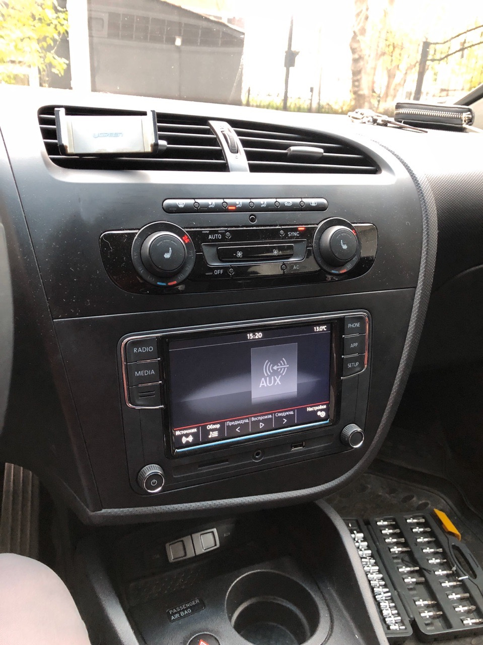 RCD 340 мне в Seat — SEAT Leon (Mk II), 1,2 л, 2012 года | автозвук ...