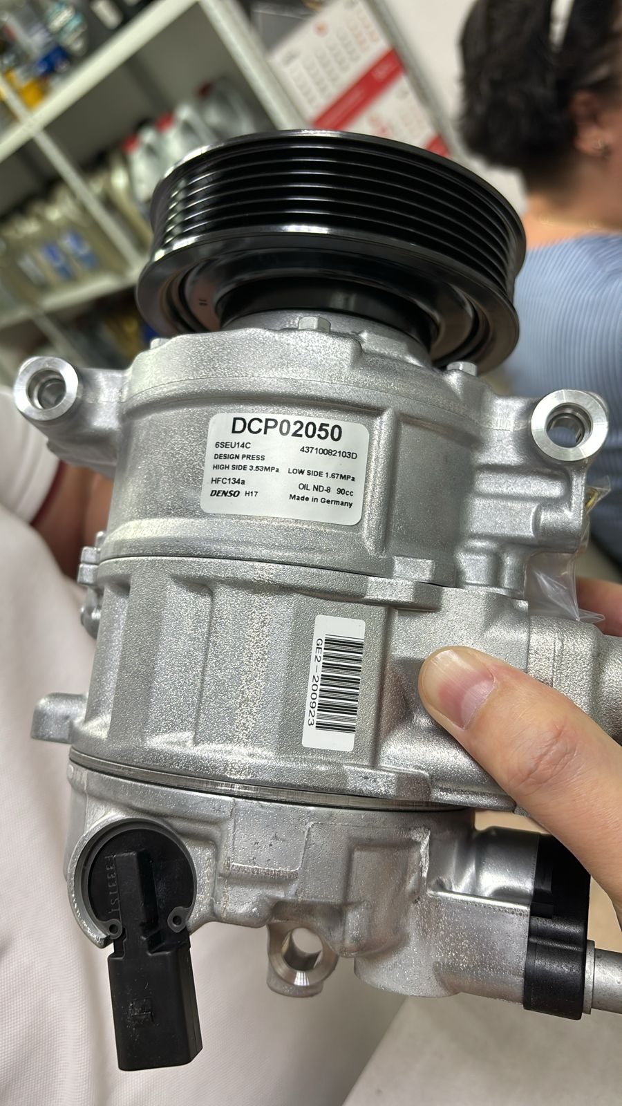 DCP02050 Компрессор кондиционера DENSO | Запчасти на DRIVE2