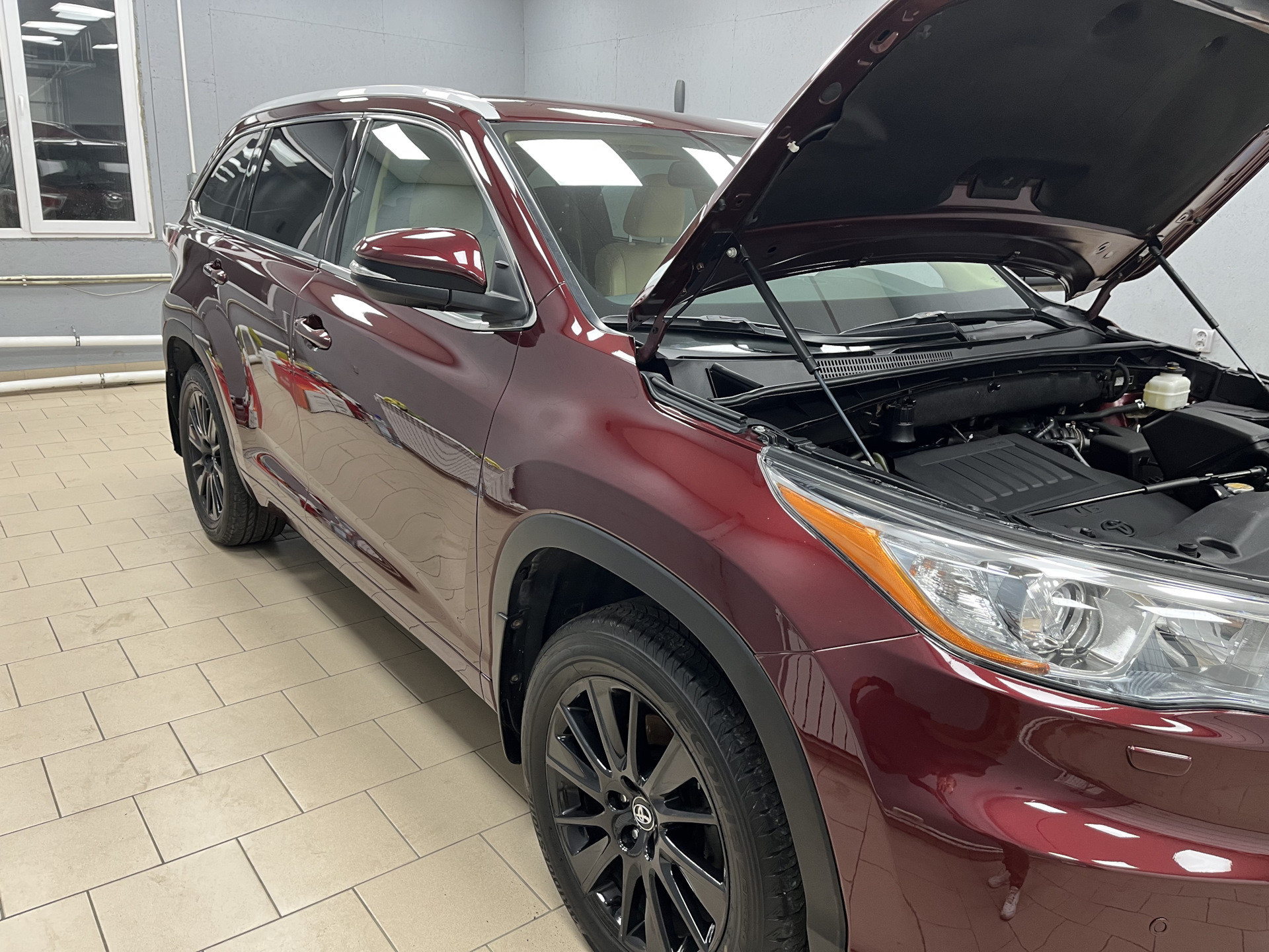 Обновленный Горец — Toyota Highlander (XU50), 3,5 л, 2014 года | тюнинг ...