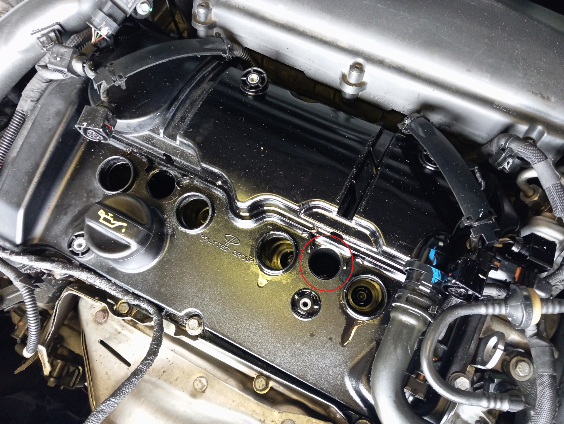 3.Ремонт течи клапанной крышки — Peugeot 508 (2G), 1,6 л, 2019 года ...