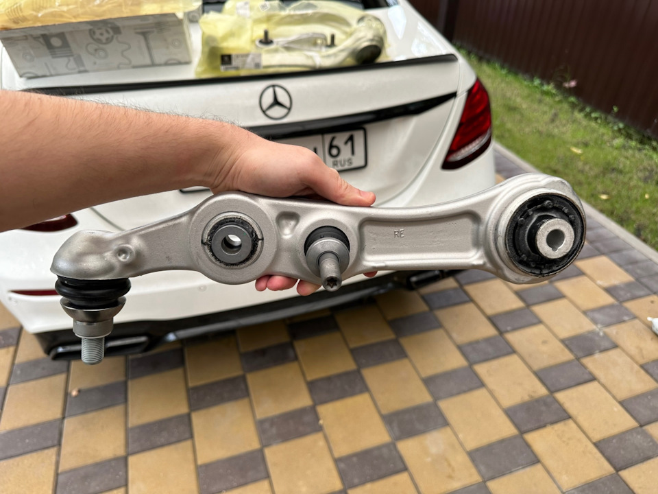 Замена передних рычагов, ТО в нынешних реалиях — Mercedes-Benz E-Class ...
