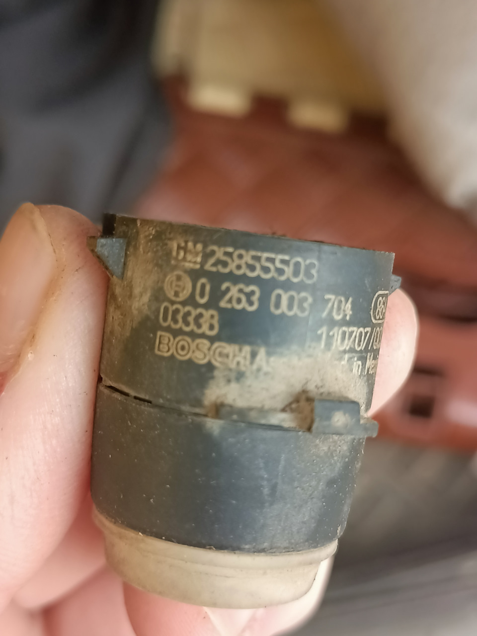 25855503 Сенсор парковочный серебро (Sblade silver) GM | Запчасти на DRIVE2