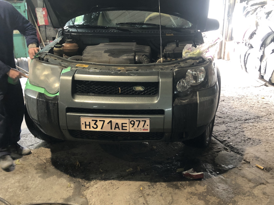 Полировка фар — Land Rover Freelander (L314), 2,5 л, 2003 года | своими руками | DRIVE2
