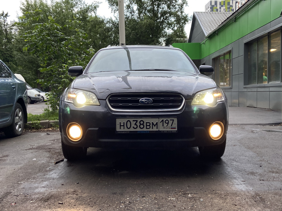 6. Классика BL/BP: продолжение — Subaru Outback (BP), 3 л, 2006 года ...