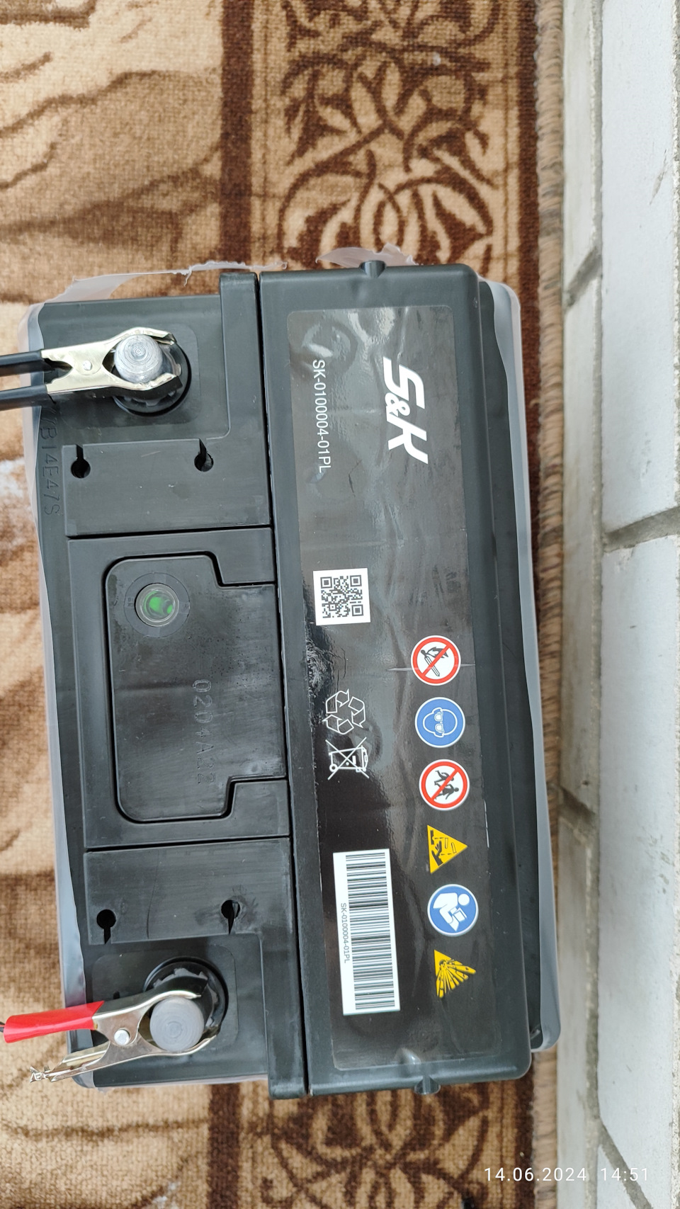 SK010000401PL Аккумуляторная батарея [12V 75Ah 650A B13] S&K GMBH | Запчасти на DRIVE2