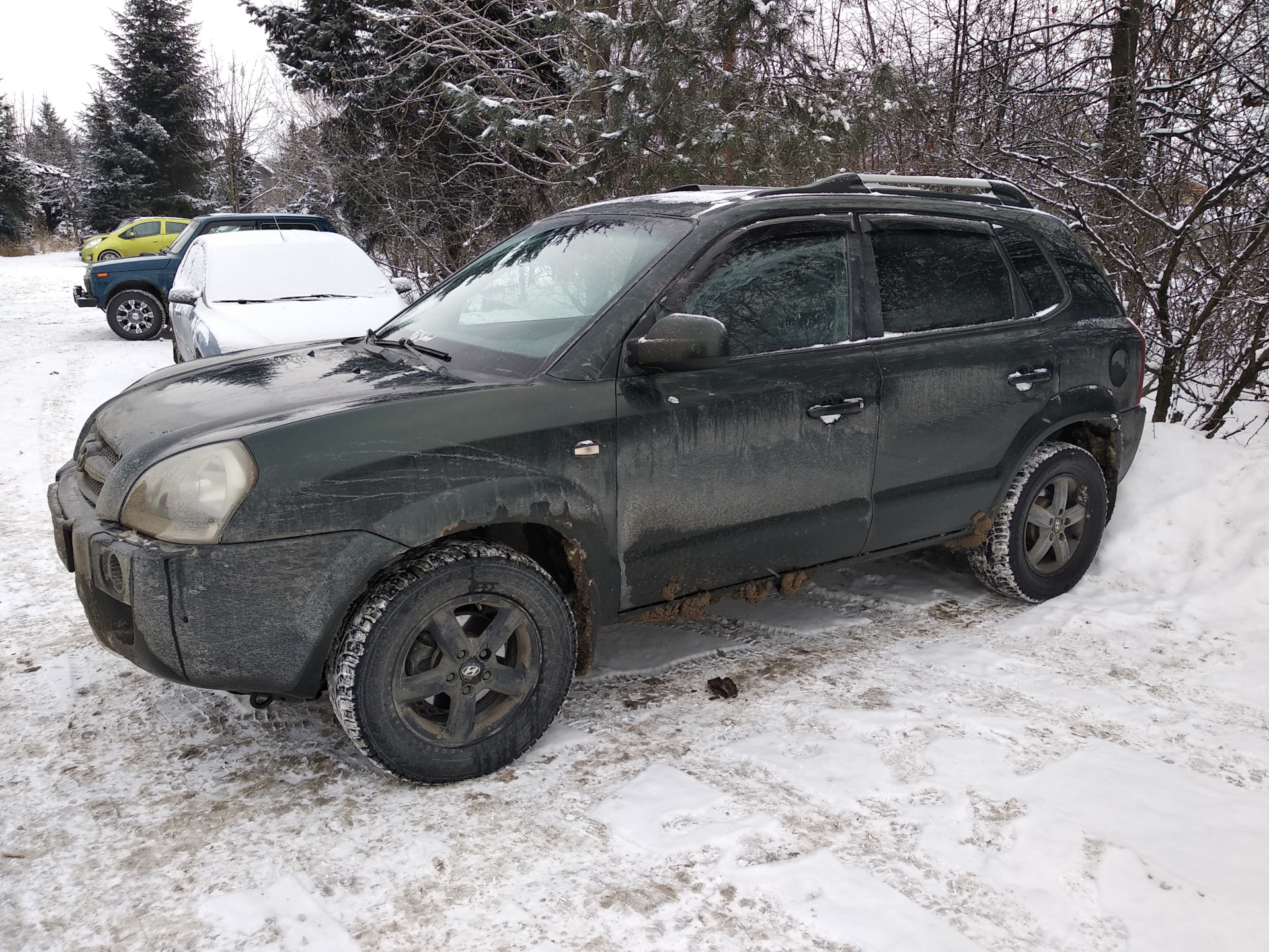 Скупой платит дважды или замена передних стоек амортизатора. — Hyundai ...