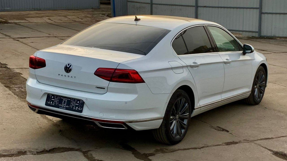 Небольшая подготовка с зиме — Volkswagen Passat B8, 2 л, 2020 года ...