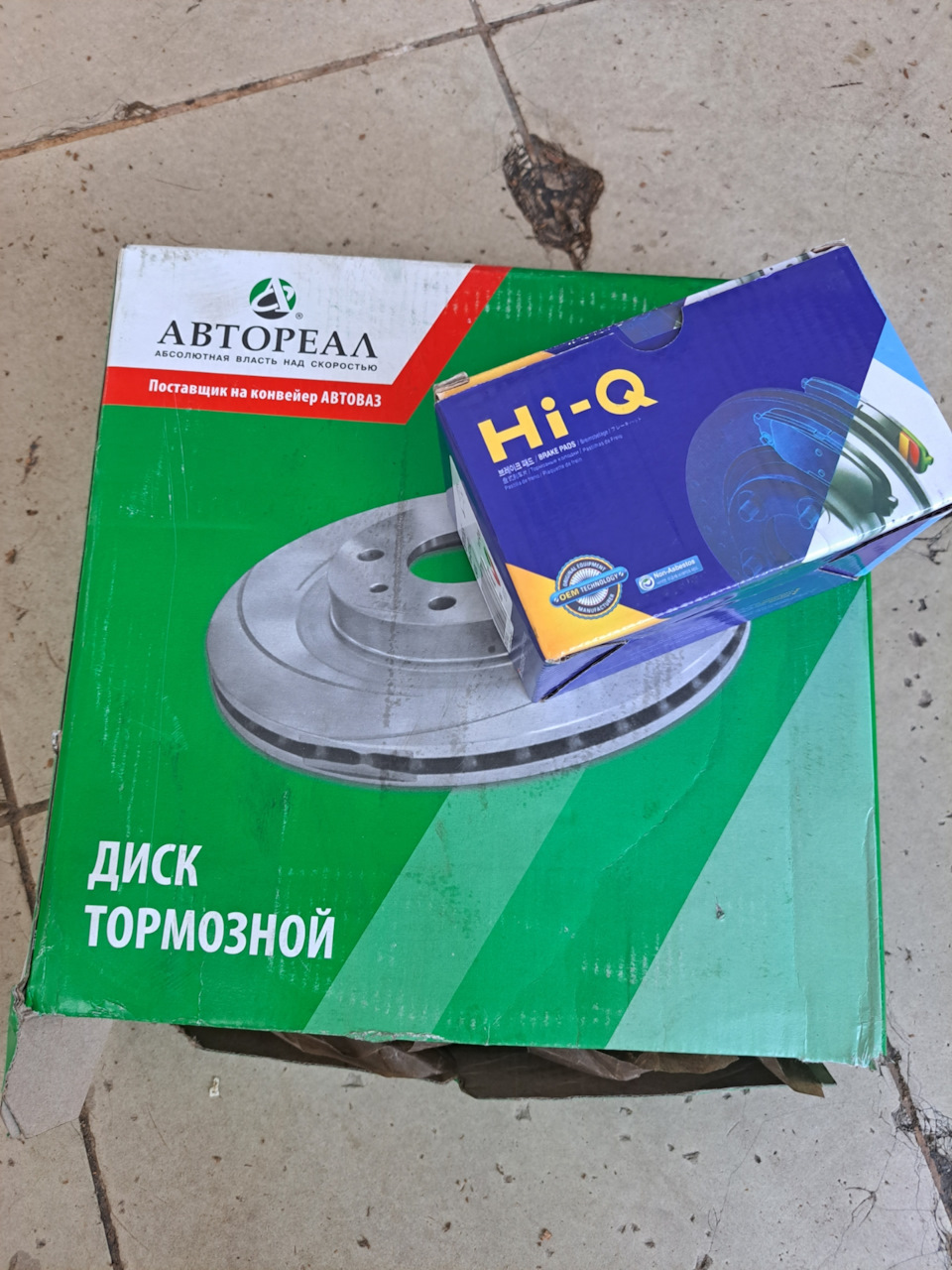 Замена тормозных дисков и колодок — Lada Приора седан, 1,6 л, 2007 года ...