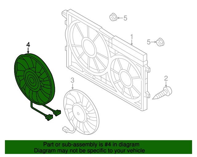 1K0959455EA Электродвигатель, вентилятор радиатора VAG | Запчасти на DRIVE2