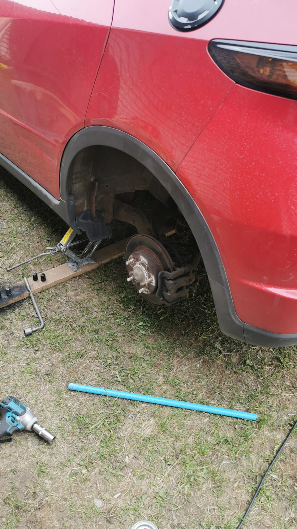 Тормозные колодки. — Honda Civic 5D (8G), 1,8 л, 2008 года | расходники ...