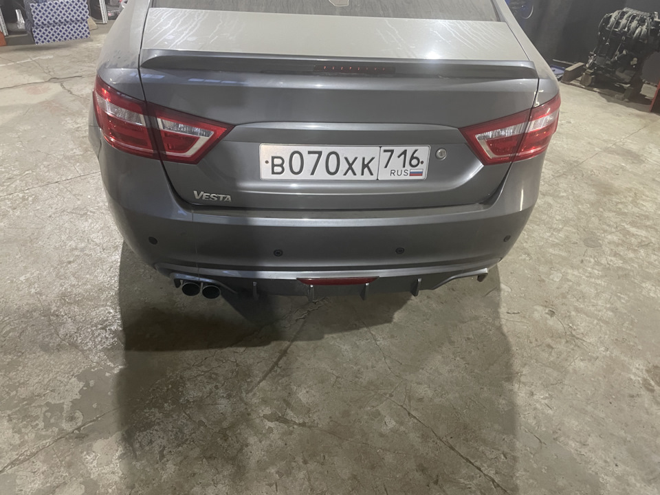 Про насадки — Lada Vesta (1G), 1,6 л, 2016 года | тюнинг | DRIVE2