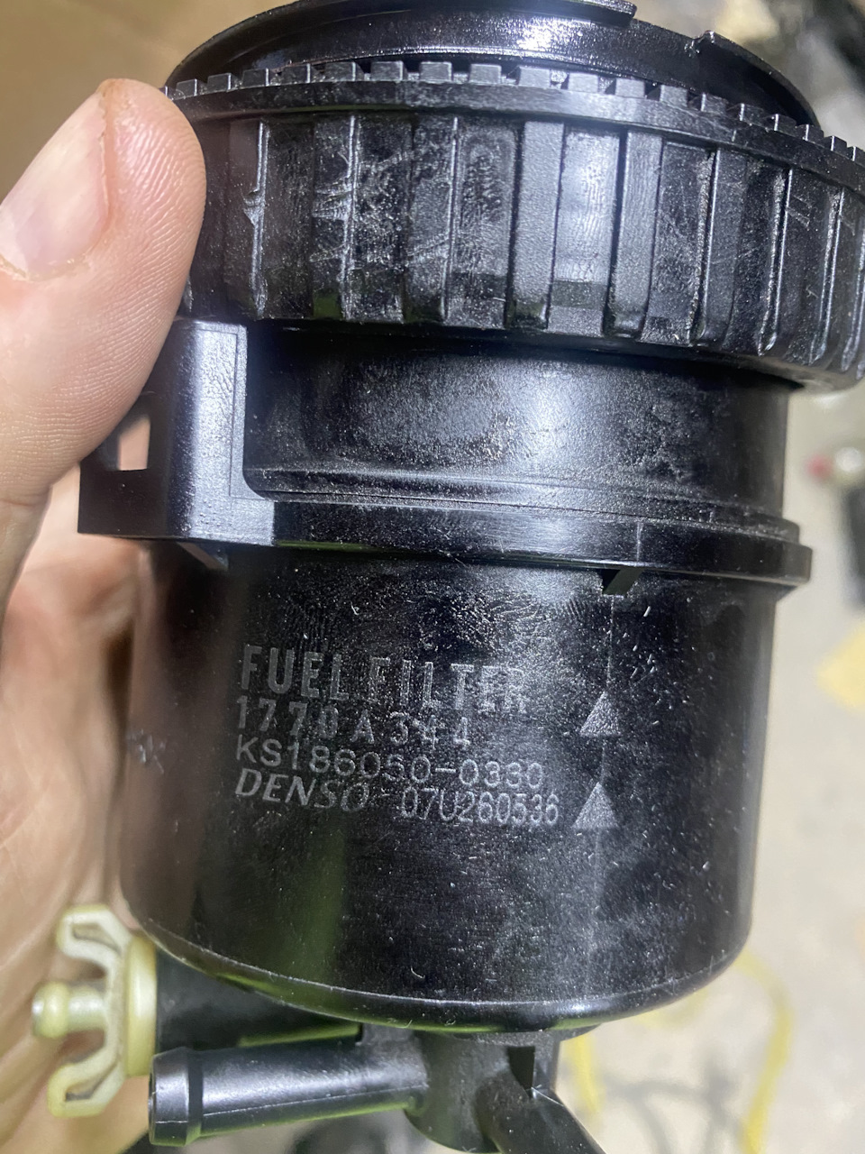 1770A344 Фильтр топливный в сборе Mitsubishi | Запчасти на DRIVE2