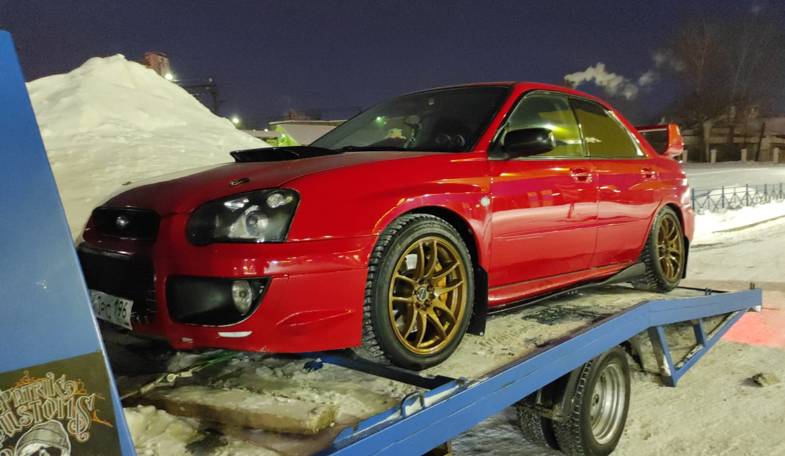 Ступица выходит из чата — Subaru Impreza WRX STI (GD), 2,2 л, 2004 года ...