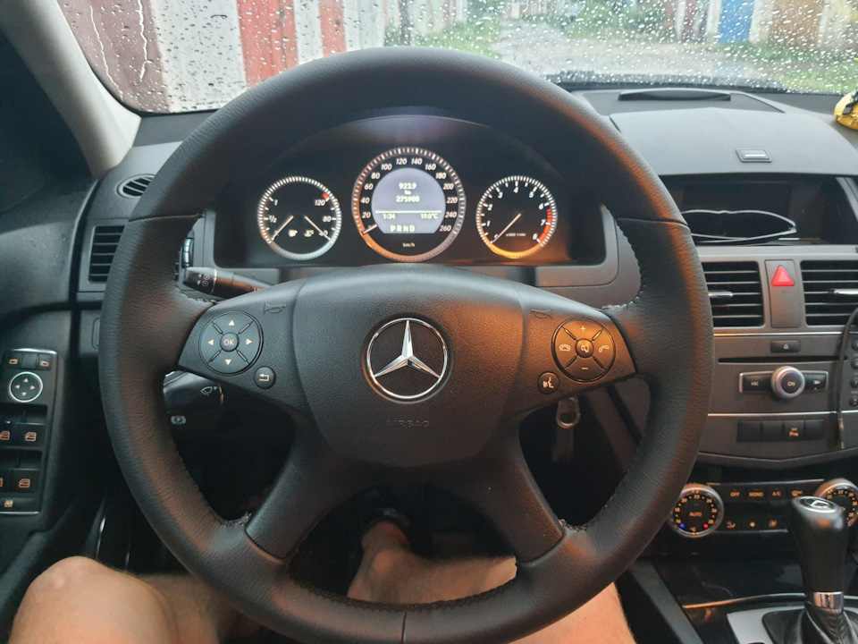 перетяжка руля своими руками — Mercedes-Benz C-Class (W204), 1,8 л ...