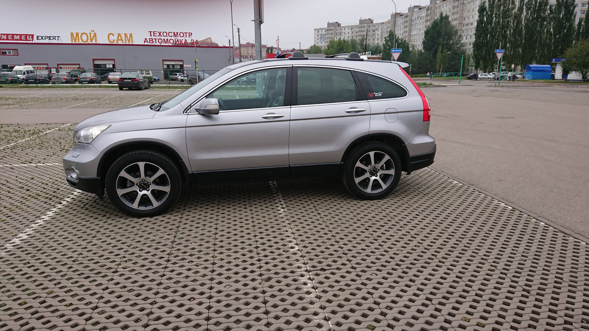 Тонировки пост перед Llumar AIR 75%, зад ATR 35% — Honda CR-V (RE), 2 л ...