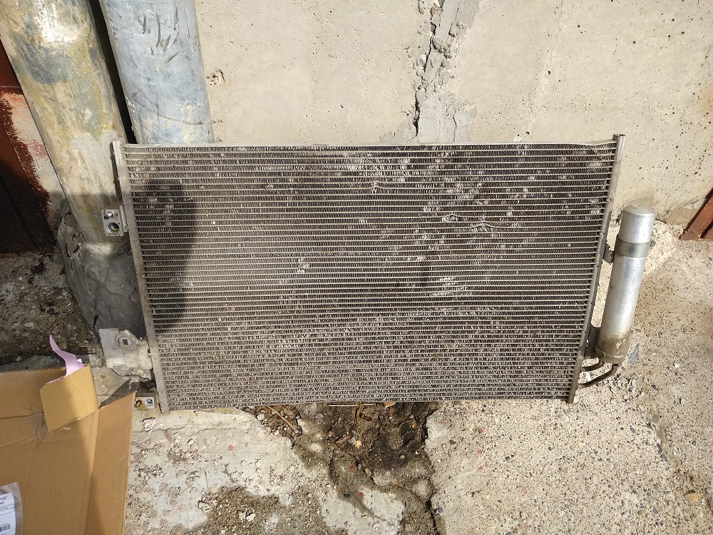 Замена радиатора кондиционера — Mitsubishi Lancer X, 2 л, 2008 года ...