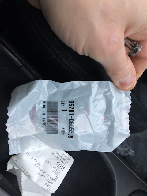 957010605508 Болт крепежный HONDA Honda | Запчасти на DRIVE2