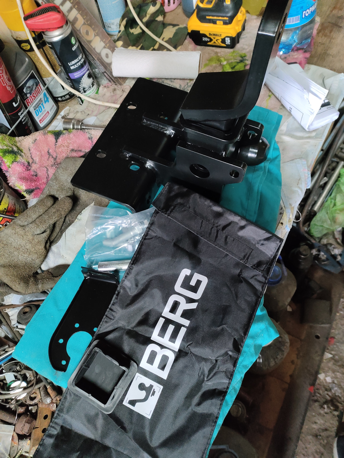 Фаркоп — Toyota Land Cruiser Prado 120-series, 4 л, 2008 года | другое ...