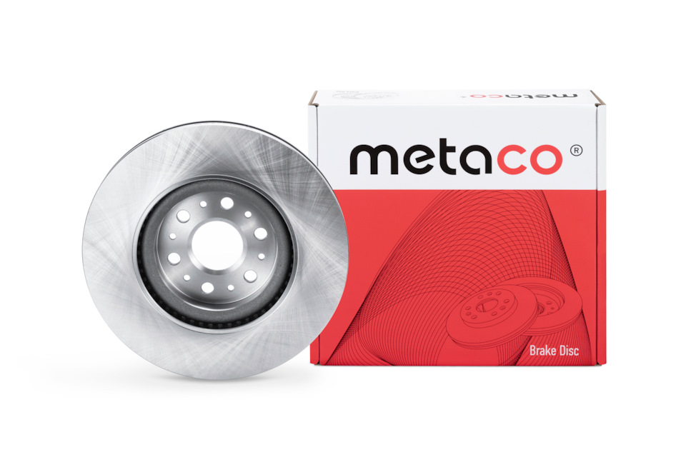 3050473 Диск тормозной передний вентилируемый METACO | Запчасти на DRIVE2