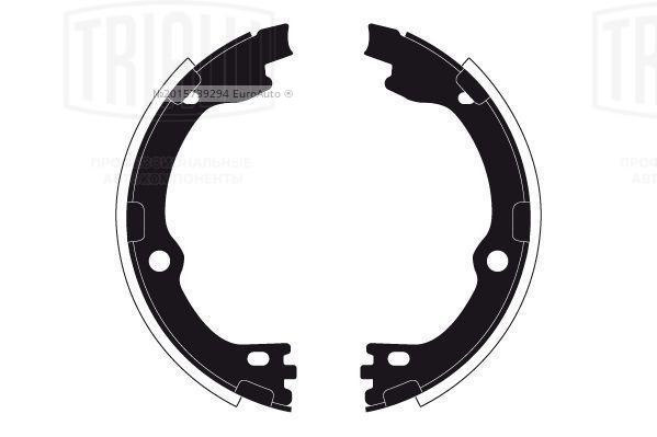 58305C5A00 КОМПЛЕКТ ТОРМОЗНЫХ КОЛОДОК С НАКЛАДКАМИ (4ШТ) KIA HYUNDAI ...