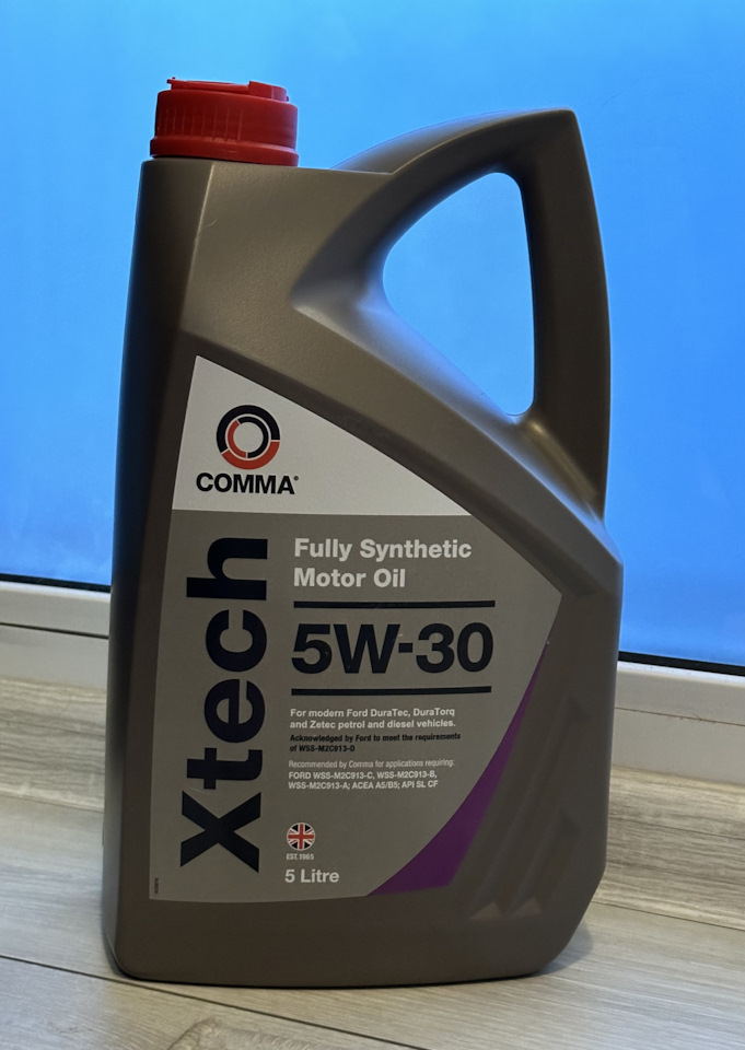 Comma Масло моторное XTECH 5W-30 Синтетическое 5л на Ford Focus ...