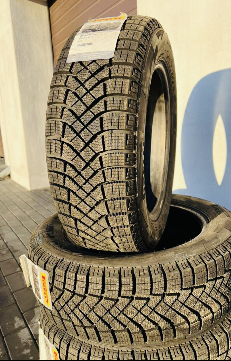 Пирели W ICE FR р15 185/60 р15 — Volkswagen Polo Sedan, 1,6 л, 2016 ...