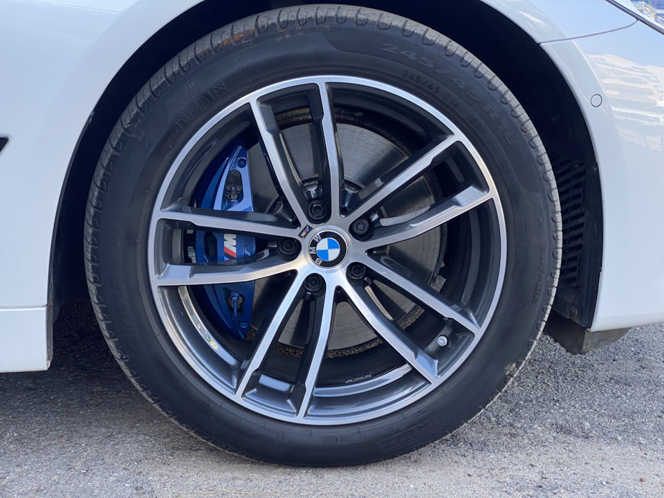 Замена тормозной системы на усиленную (опция S102A) — BMW 5 series ...