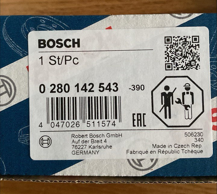 0280142543 клапан вентиляции топливного бака BOSCH | Запчасти на DRIVE2