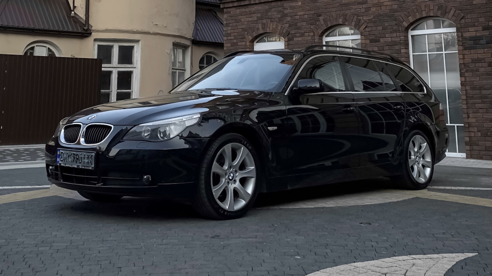 Диски 124 стиль r17 на е61 — BMW 5 series Touring (E61), 2,5 л, 2005 ...