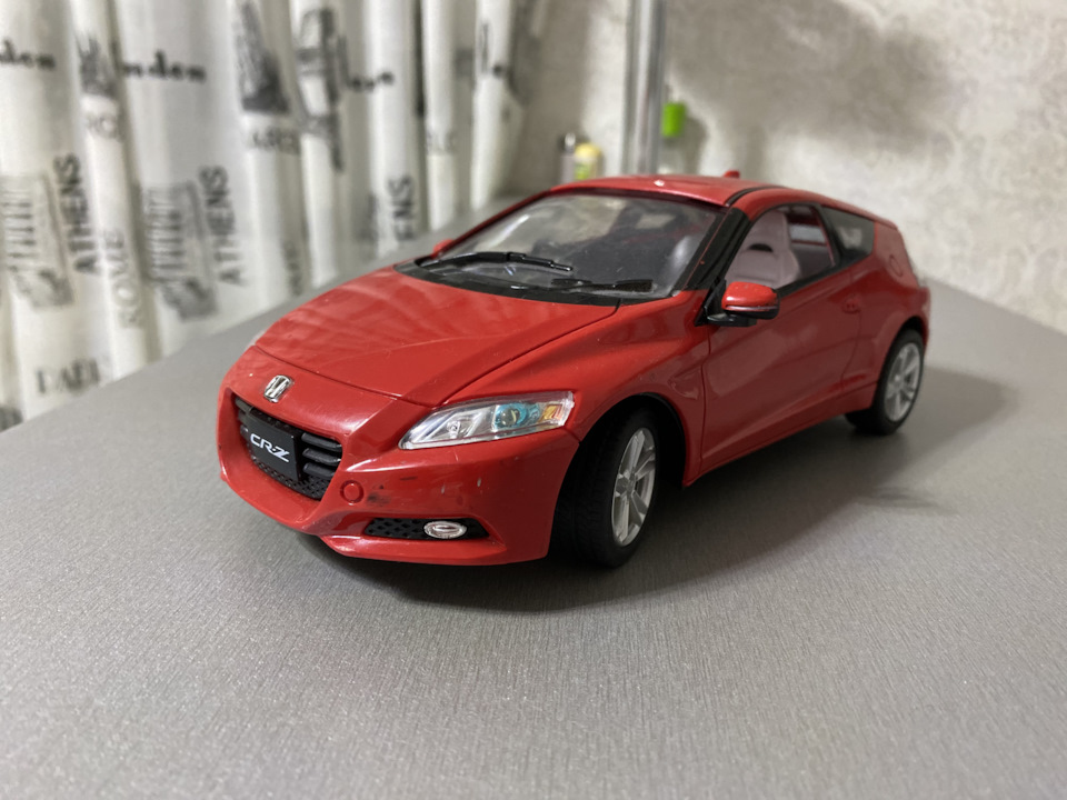 18. А оказывается Зетка у меня уже была раньше) Только красная))) — Honda CR-Z, 1,5 л, 2010 года ...