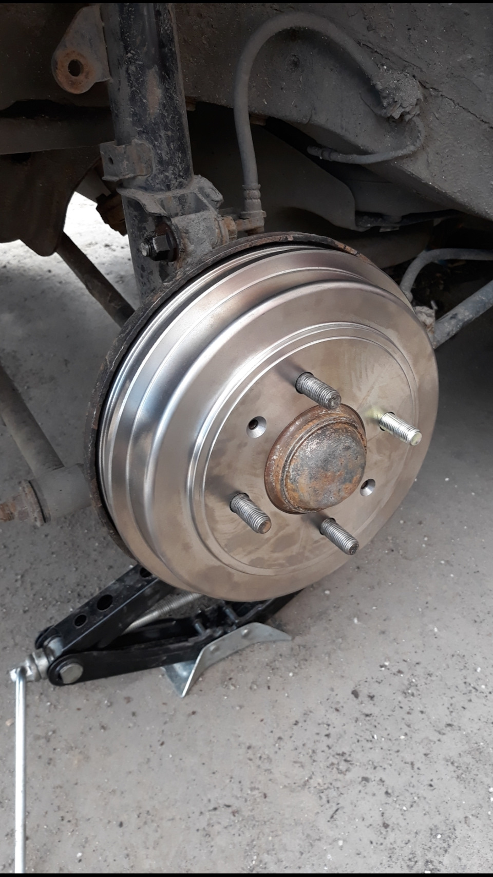 Начнем ))) 50кг/мм + колодки и барабаны — Hyundai Elantra (3G), 1,6 л ...
