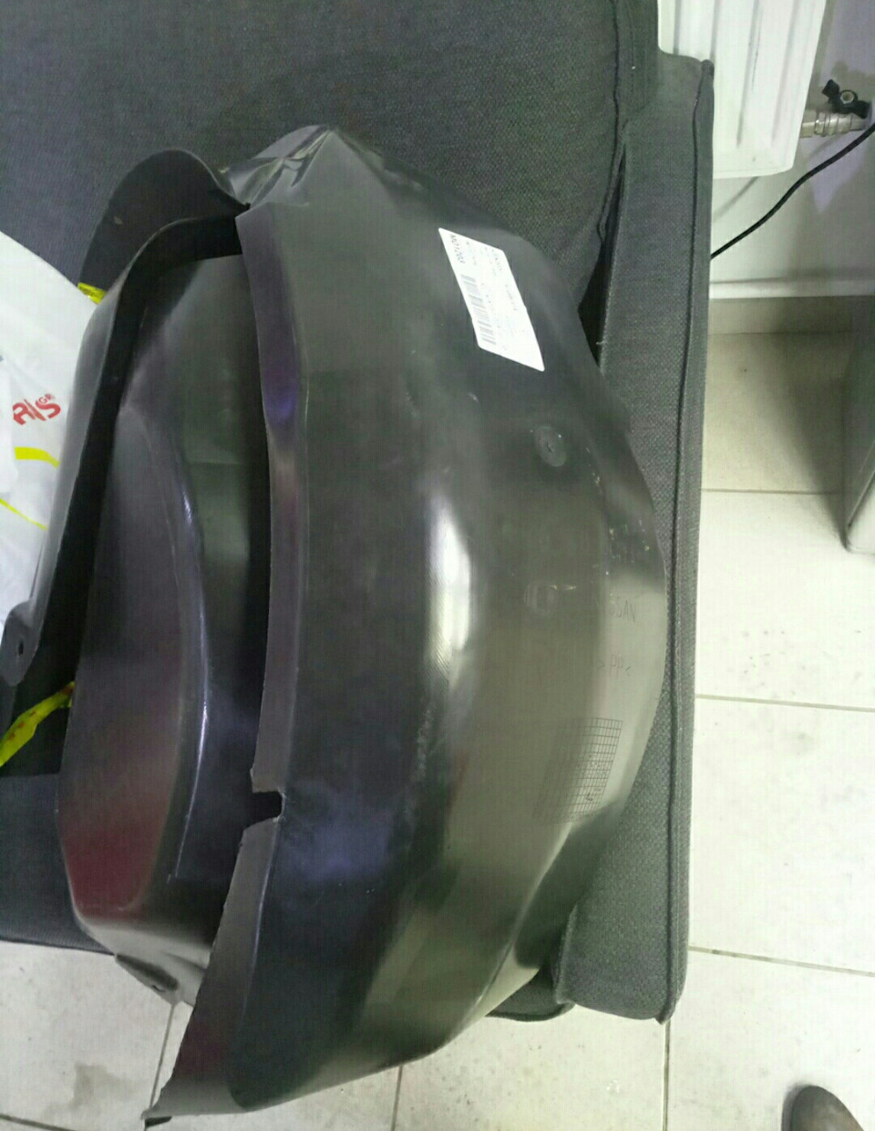 Задние подкрылки для Ниссан Микра к12 — Nissan Micra (K12), 1,2 л, 2004 ...
