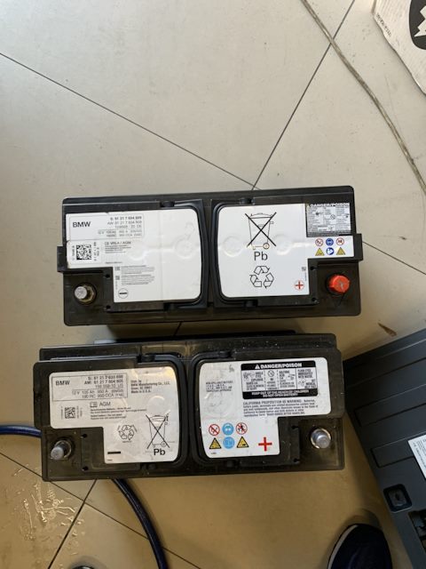 61217604809 Оригинальная акк.батарея BMW AGM 105 AH BMW | Запчасти на ...