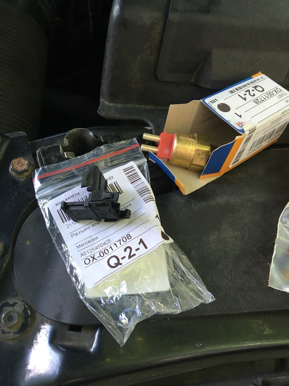 A0125450428 Штекер эл. Mercedes | Запчасти на DRIVE2