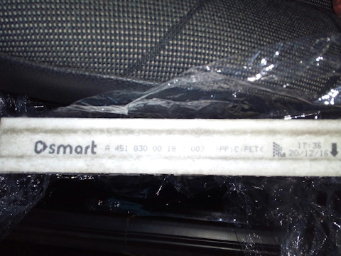 A4518300018 Картридж фильтра воздушного кондицицонер Mercedes ...