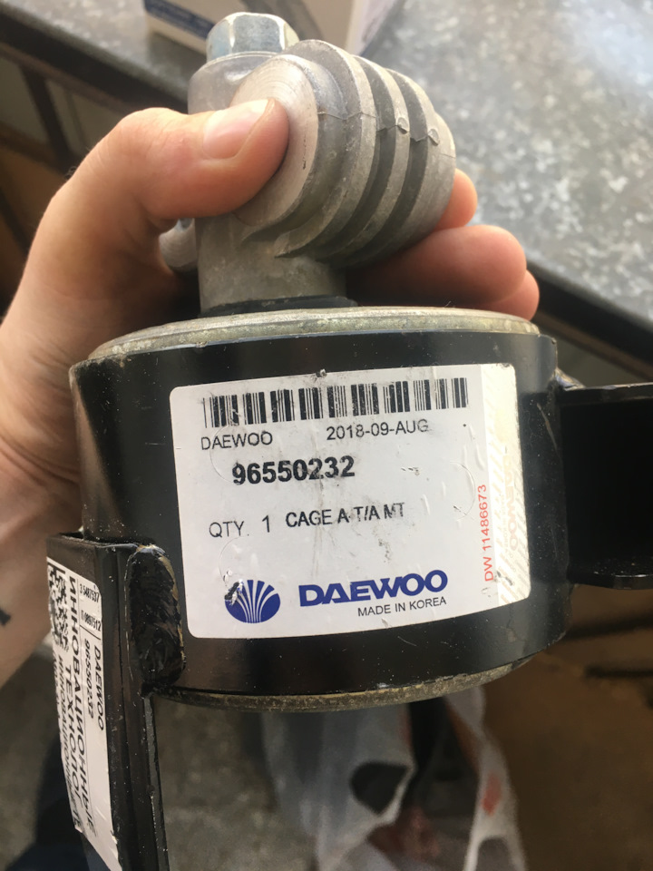 96550232 Опора двигателя перед левая GM | Запчасти на DRIVE2