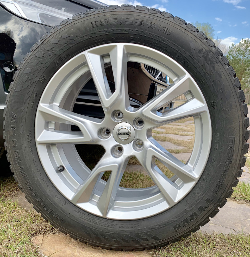 Колёса, шины, диски — Volvo V90 Cross Country, 2 л, 2018 года ...