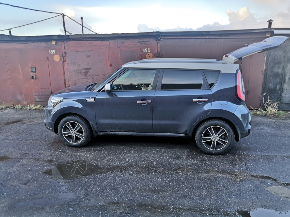 Переобувка на зиму — KIA Soul (2G), 1,6 л, 2016 года | шины | DRIVE2