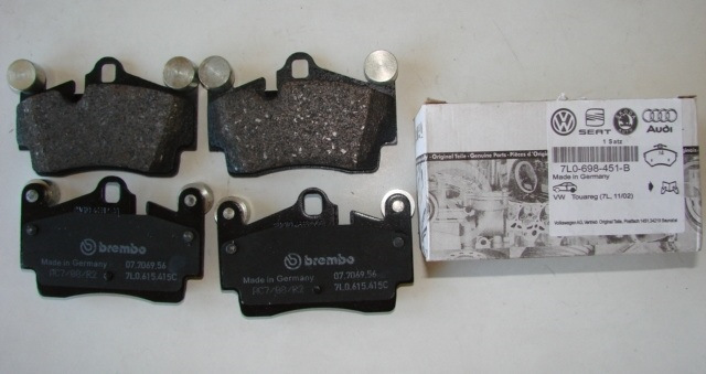 Посоветуйте достойный аналог 7L0 698 451B for Brembo 4pot — Сообщество ...