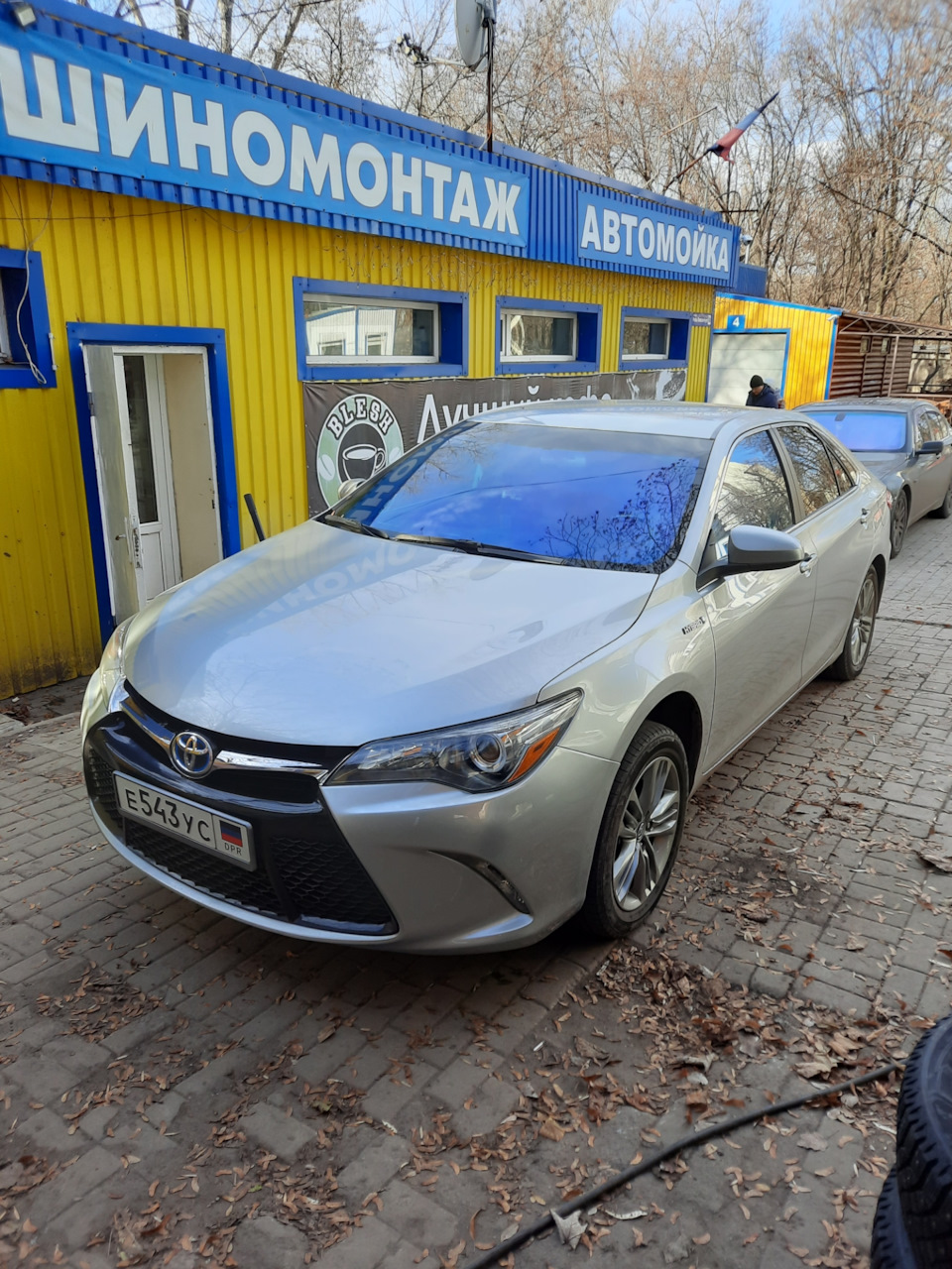 Камри готова к зимним дорогам. — Toyota Camry Hybrid (XV50), 2,5 л ...