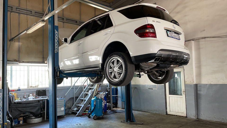 Замена колечка маслоприемника — Mercedes-Benz M-Class (W164), 3,5 л ...