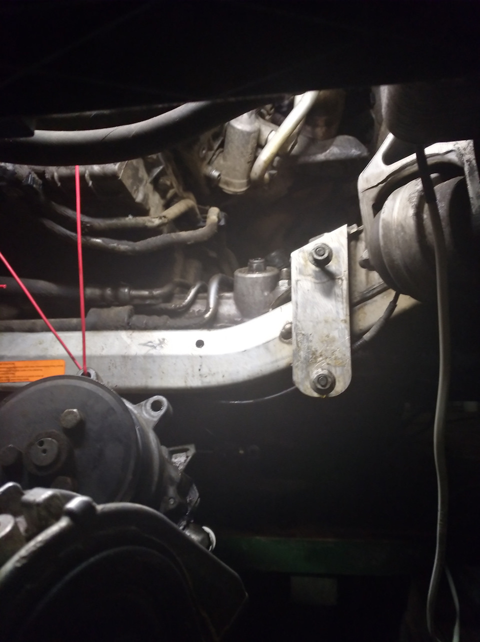 Всё как у всех…или замена прокладки кронштейна генератора. часть 1 ...